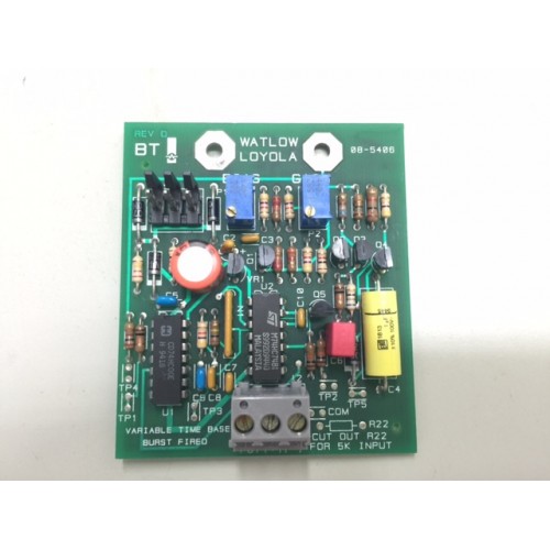 WATLOW LOYOLA 08-5406 Single Phase BT SSR Card